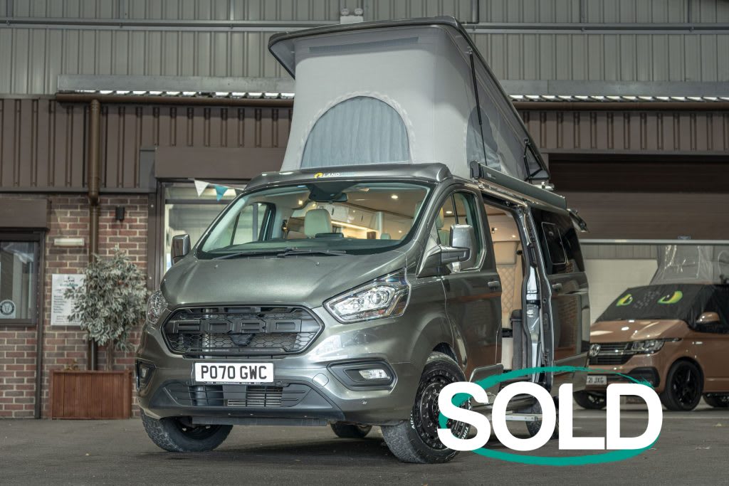 Ford Transit Custom 2020 Model Metallic Grey Landseer Cam...