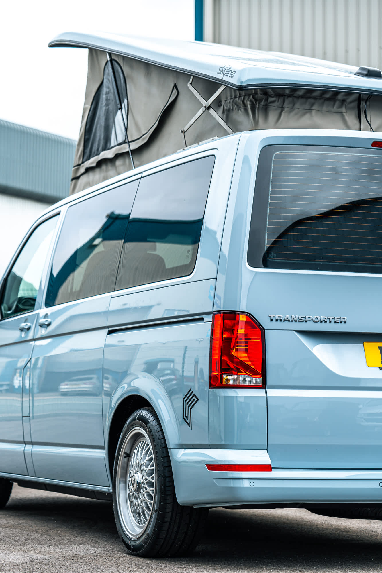 VW T6.1 FLANNEL GREY LUXURY CAMPER! 110BHP CAMPER SPEC SUPER RARE ...