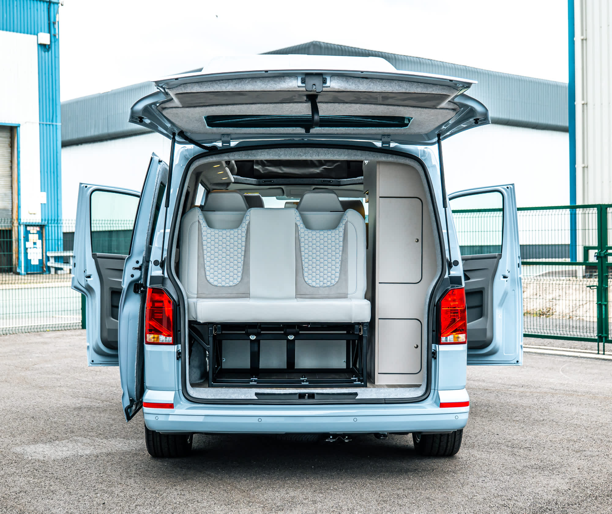 VW T6.1 FLANNEL GREY LUXURY CAMPER! 110BHP CAMPER SPEC SUPER RARE ...