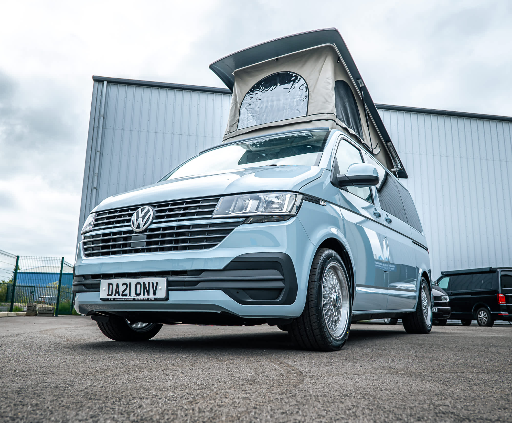 VW T6.1 FLANNEL GREY LUXURY CAMPER! 110BHP CAMPER SPEC SUPER RARE ...