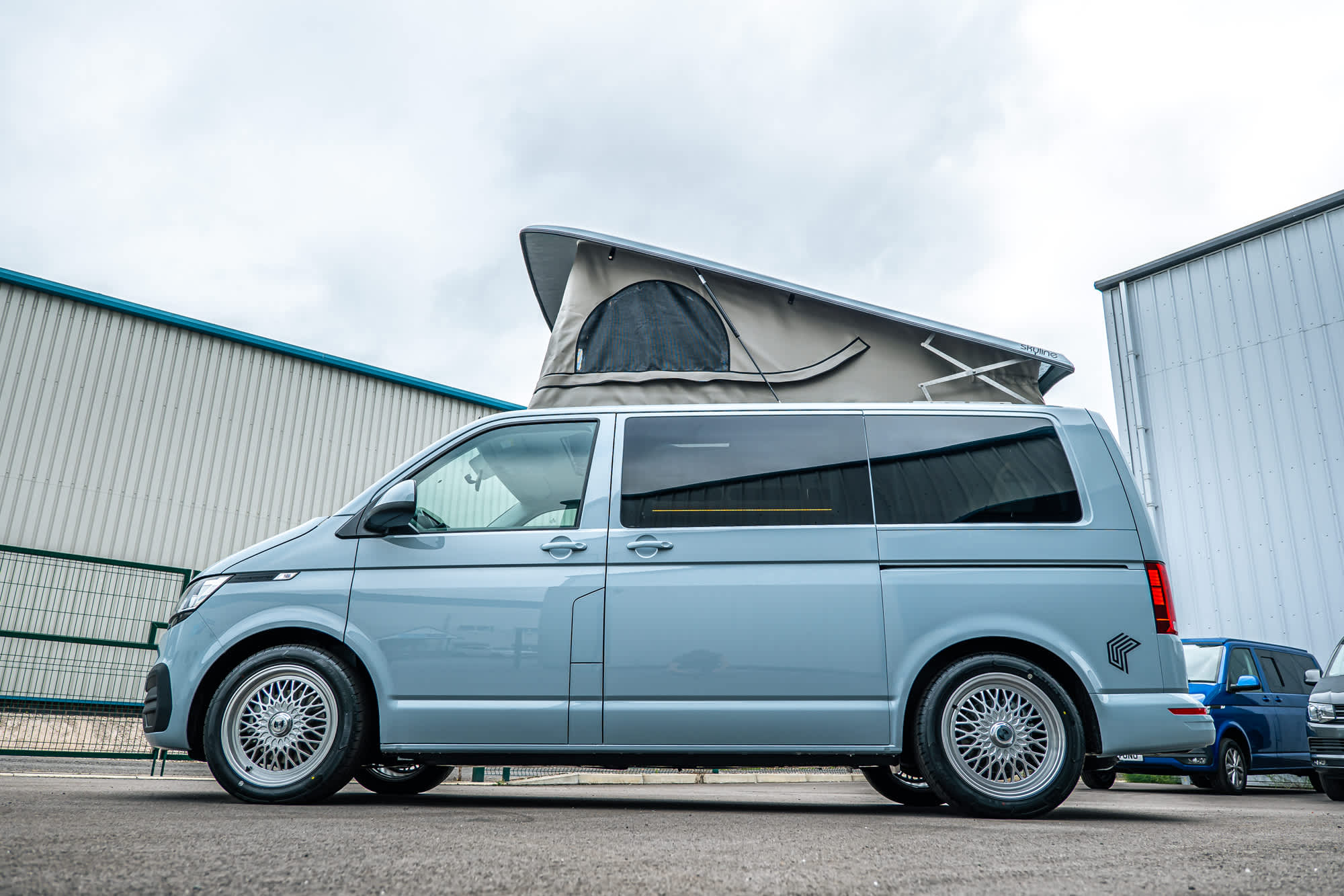 VW T6.1 FLANNEL GREY LUXURY CAMPER! 110BHP CAMPER SPEC SUPER RARE ...