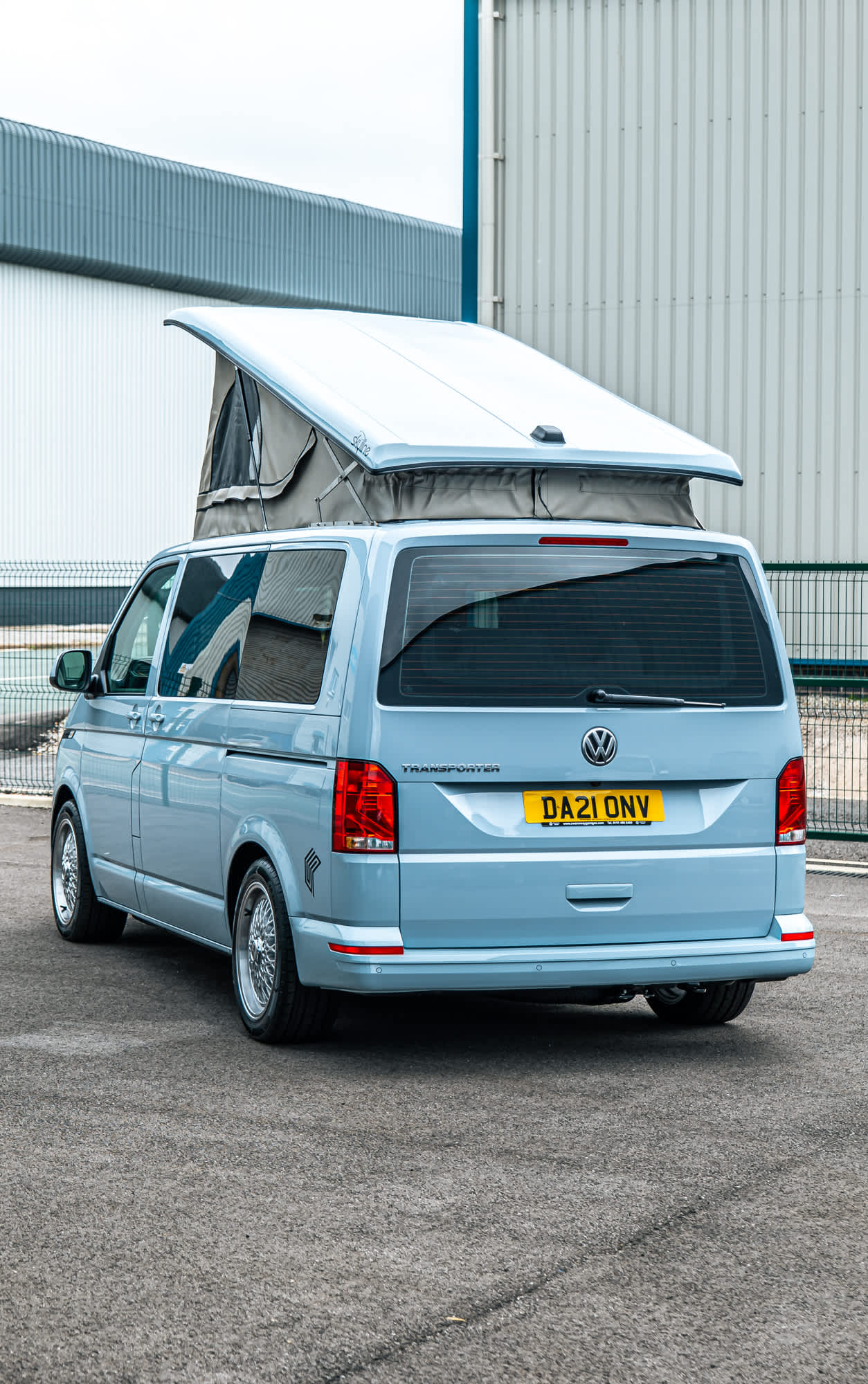 VW T6.1 FLANNEL GREY LUXURY CAMPER! 110BHP CAMPER SPEC SUPER RARE ...