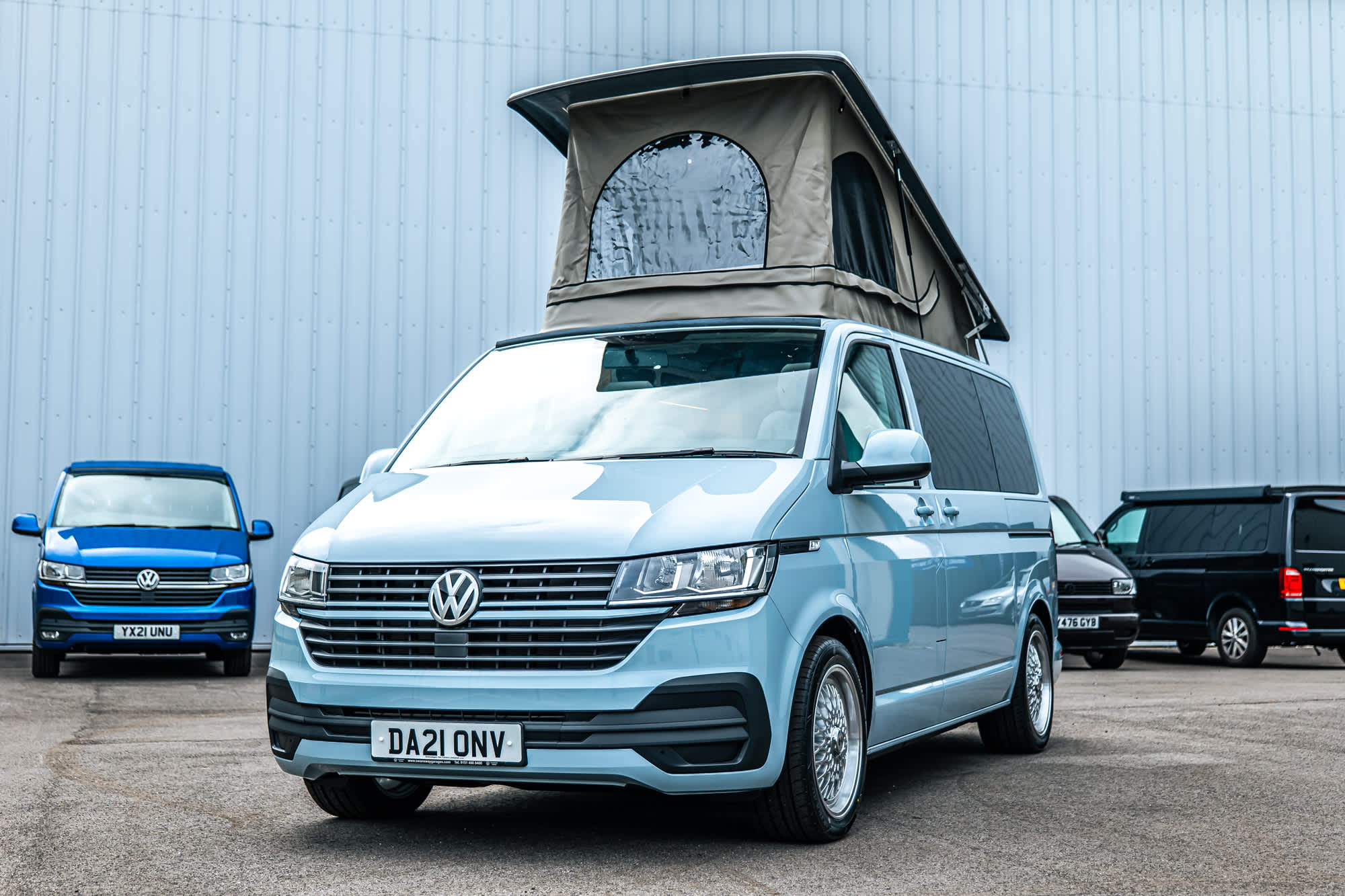 VW T6.1 FLANNEL GREY LUXURY CAMPER! 110BHP CAMPER SPEC SUPER RARE ...