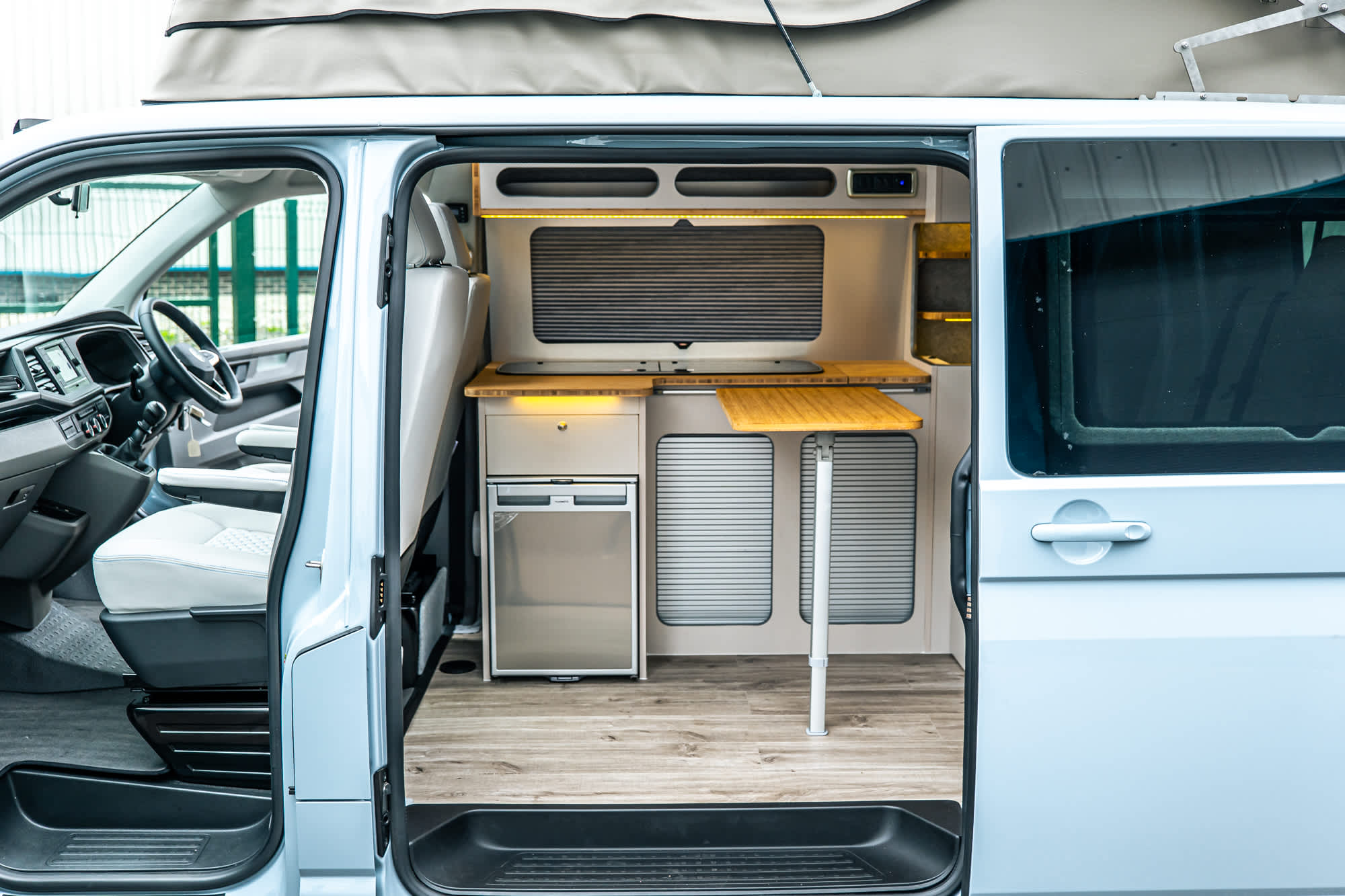 VW T6.1 FLANNEL GREY LUXURY CAMPER! 110BHP CAMPER SPEC SUPER RARE ...