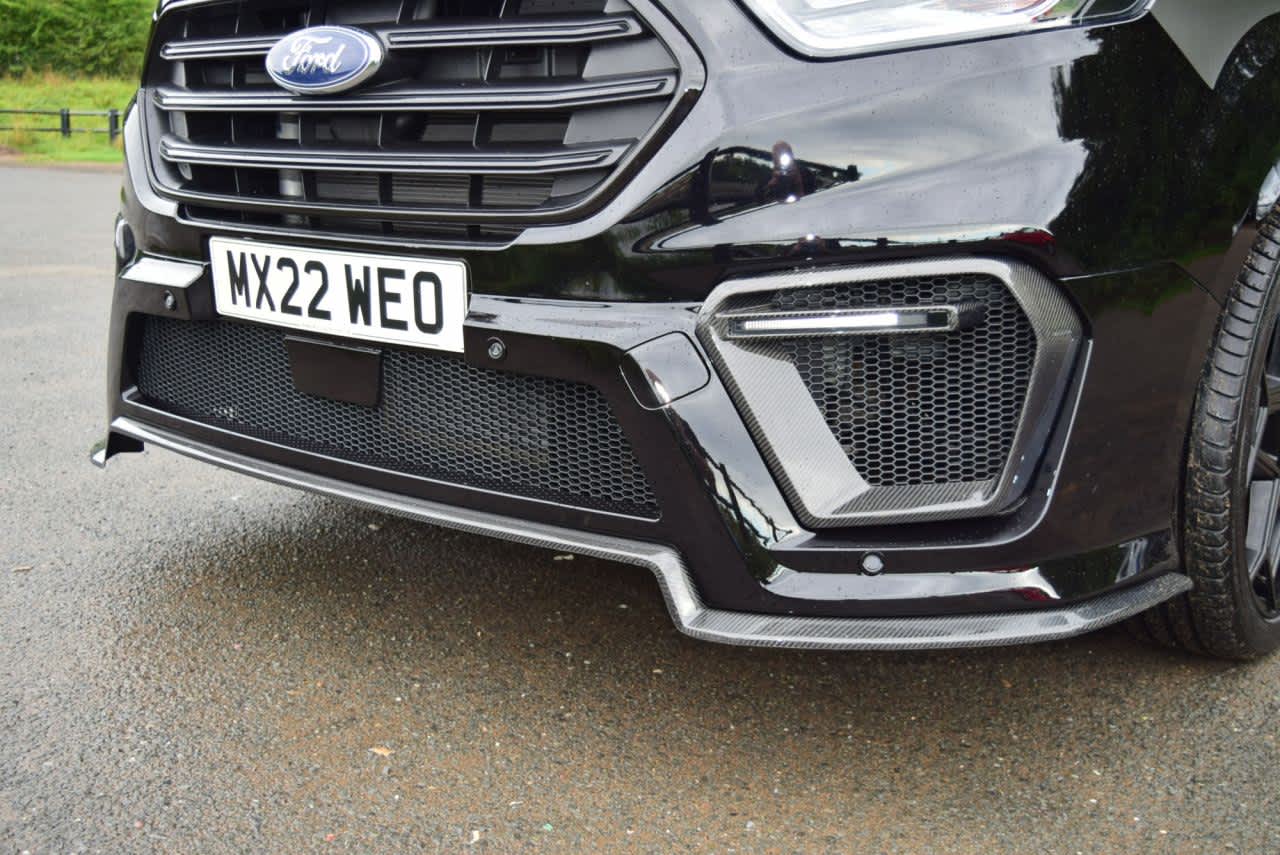 2022 FORD TRANSIT CUSTOM BLACK