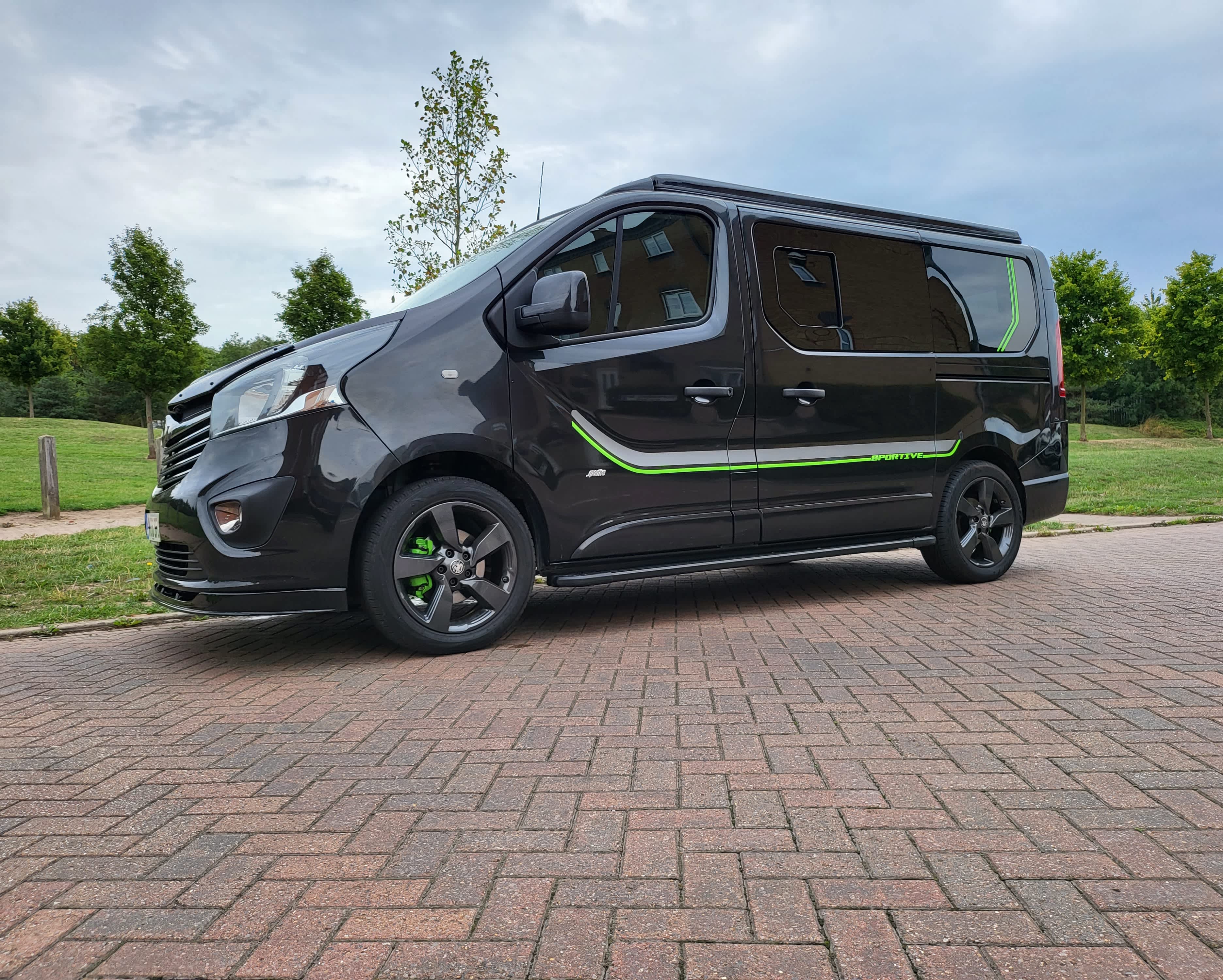 Vauxhall Vivaro sportive 4 Berth Camper, New Conversion, 5 Belted seats