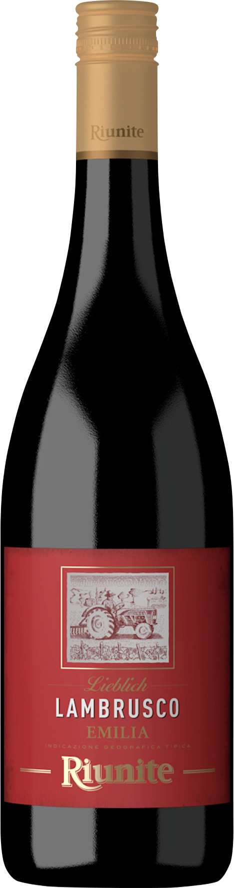 Cantine Riunite - Lambrusco Dolcezza Rosso Emilia IGT - 0.75 l | Wein Wolf