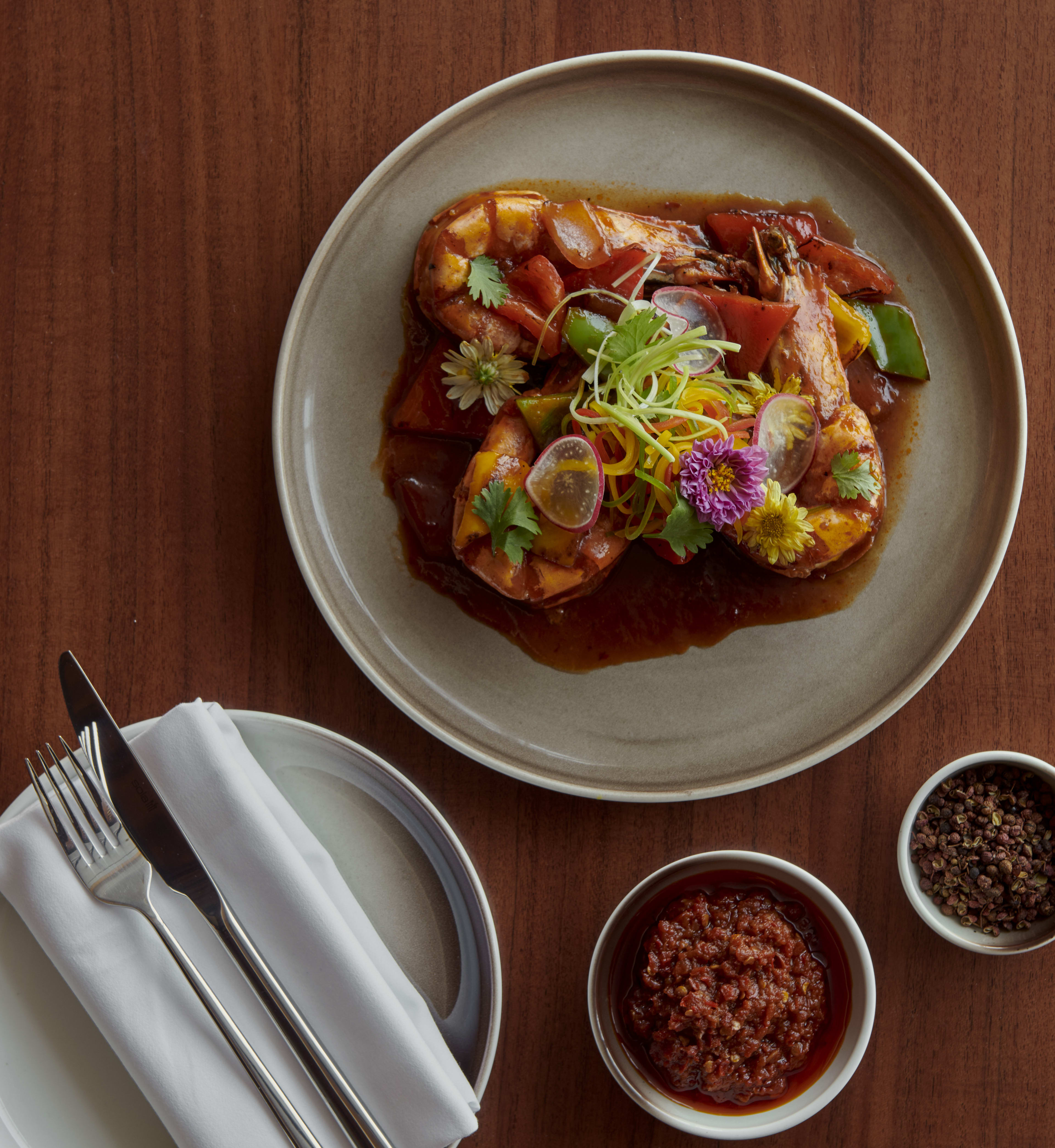 Dmmgh P0123 Sakana House King Pao Prawns