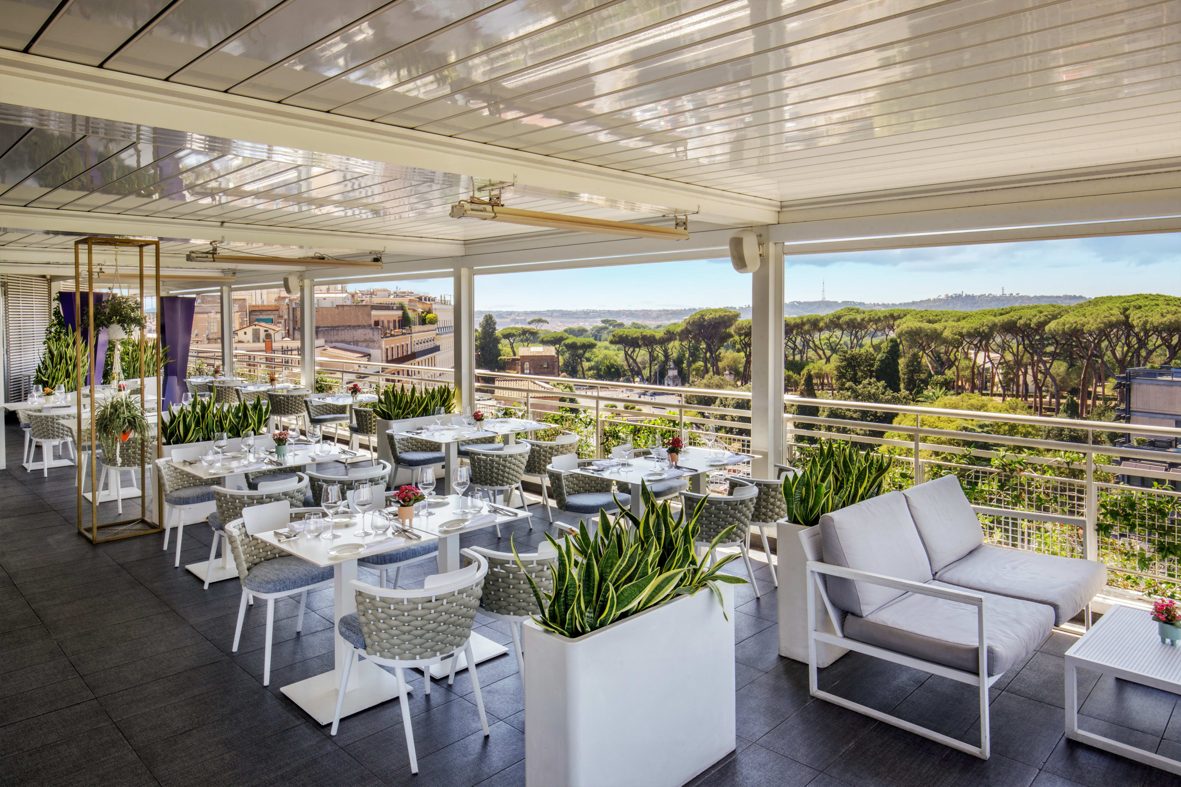 Terrazza Borghese Rooftop Restaurant – Dine with Views of Villa Borghese