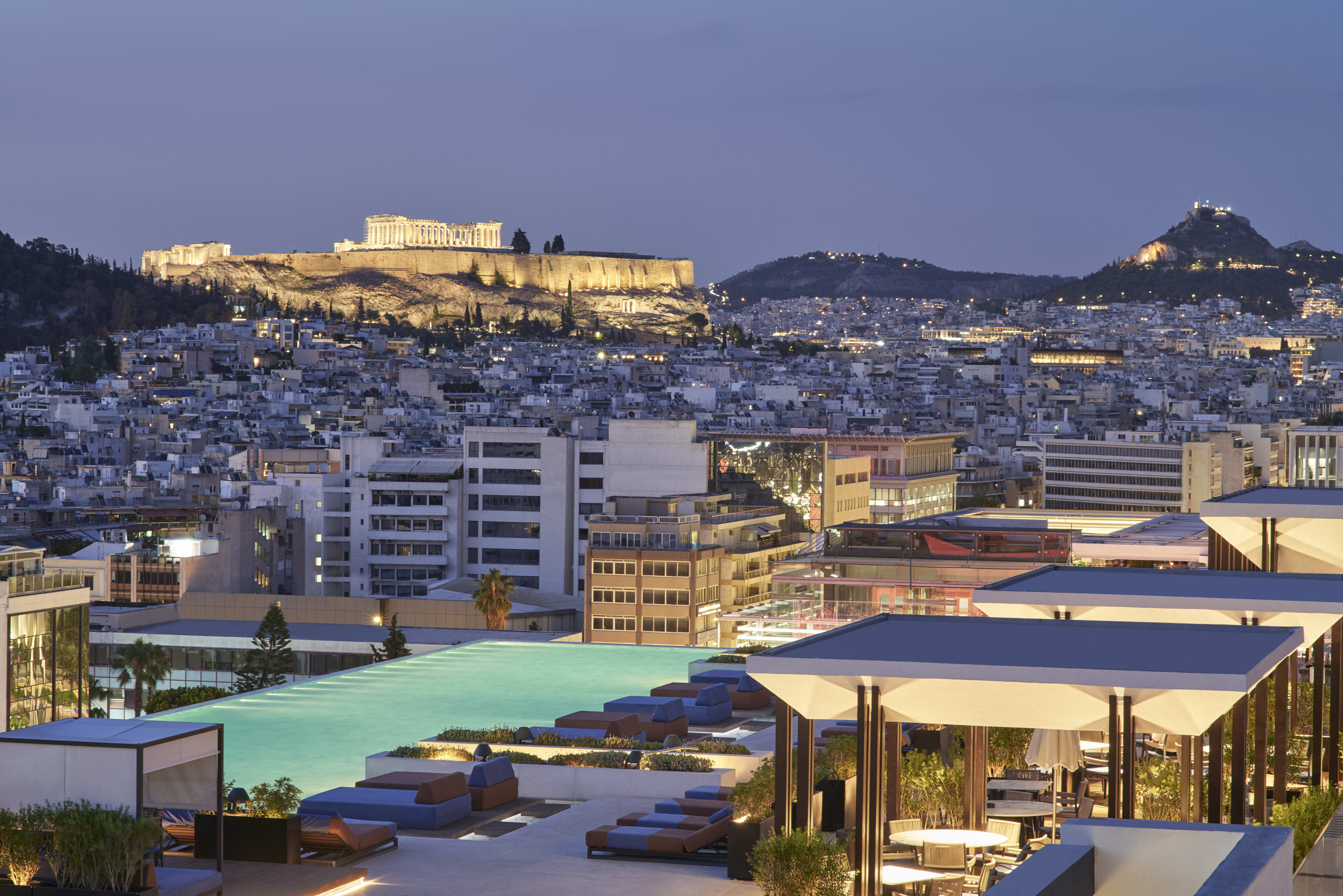The Grand Athens Rooftop Restaurant | Grand Hyatt Athens