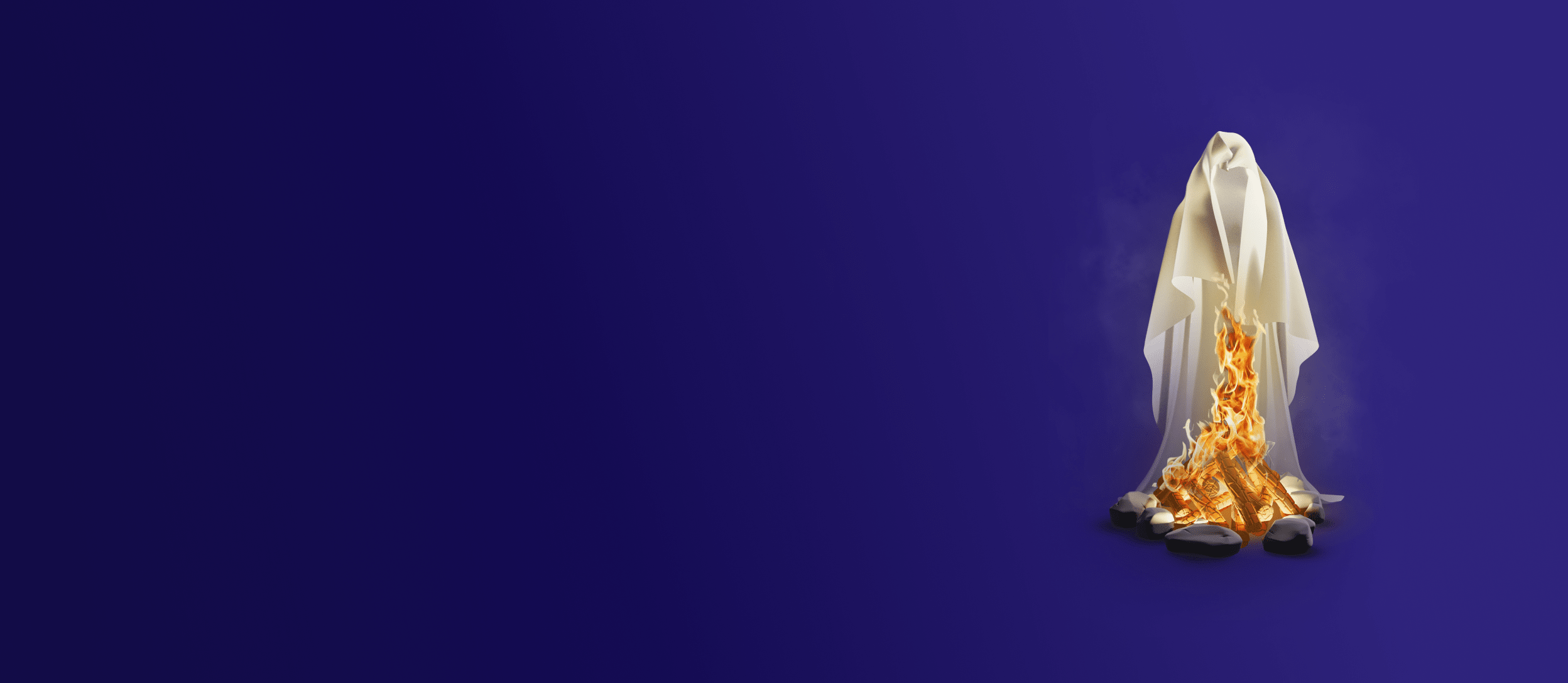 Virtual Campfire for Team Building | Ghost Stories | Confetti 🎉