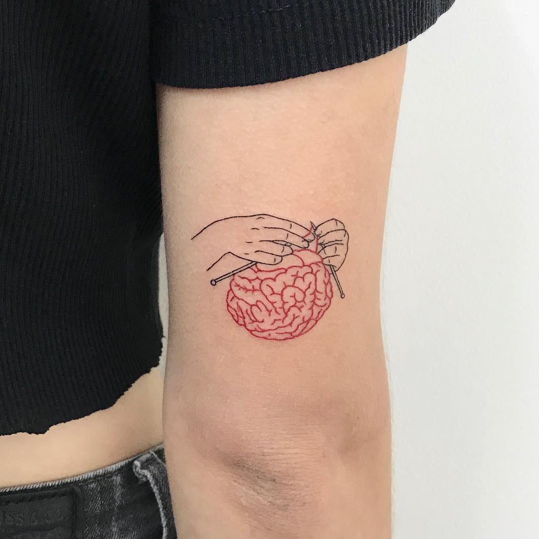 Brain tattoos | tattoos by category