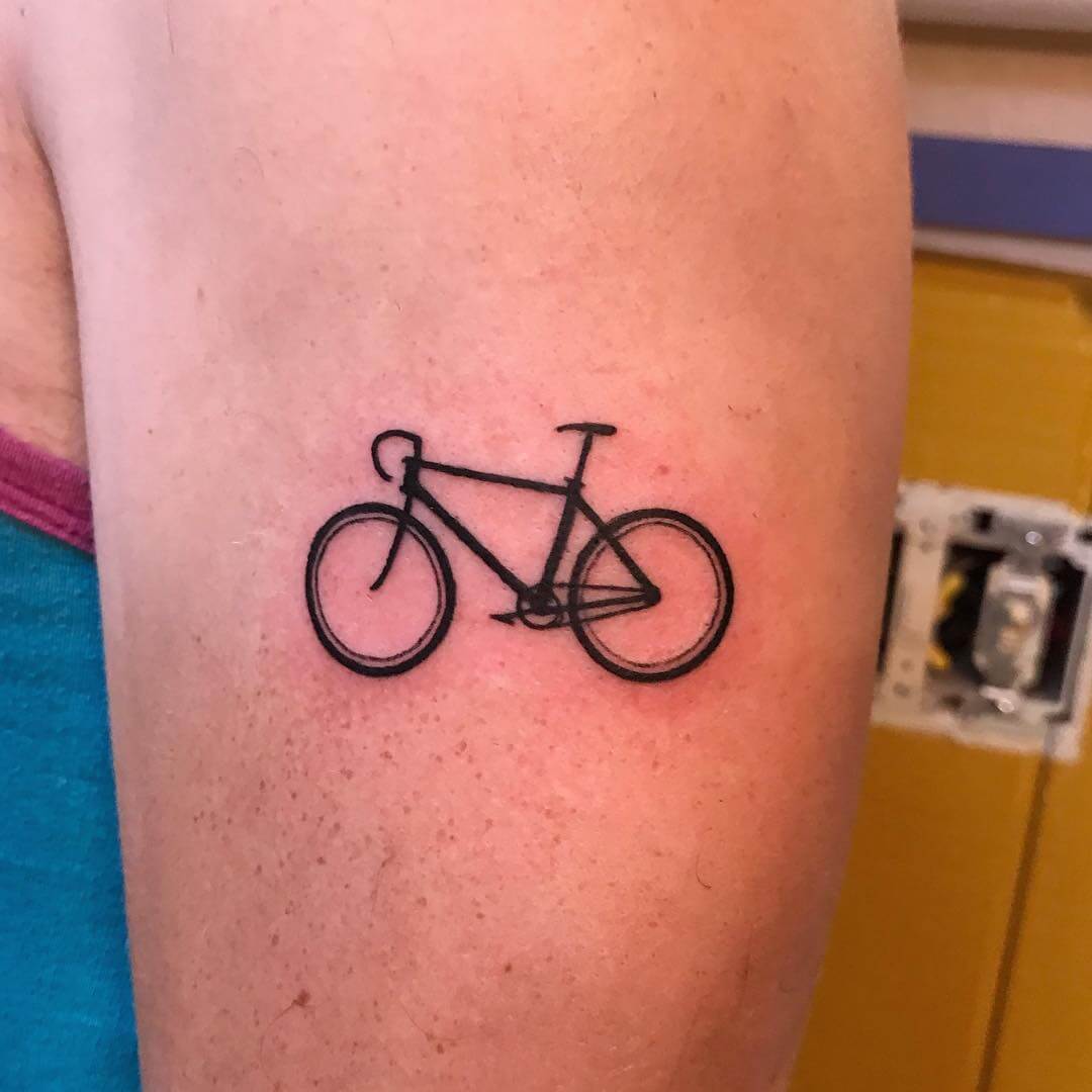 Bicycle tattoos | tattoos by category