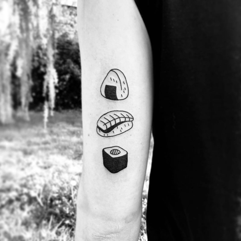 Sushi tattoos | tattoos by category