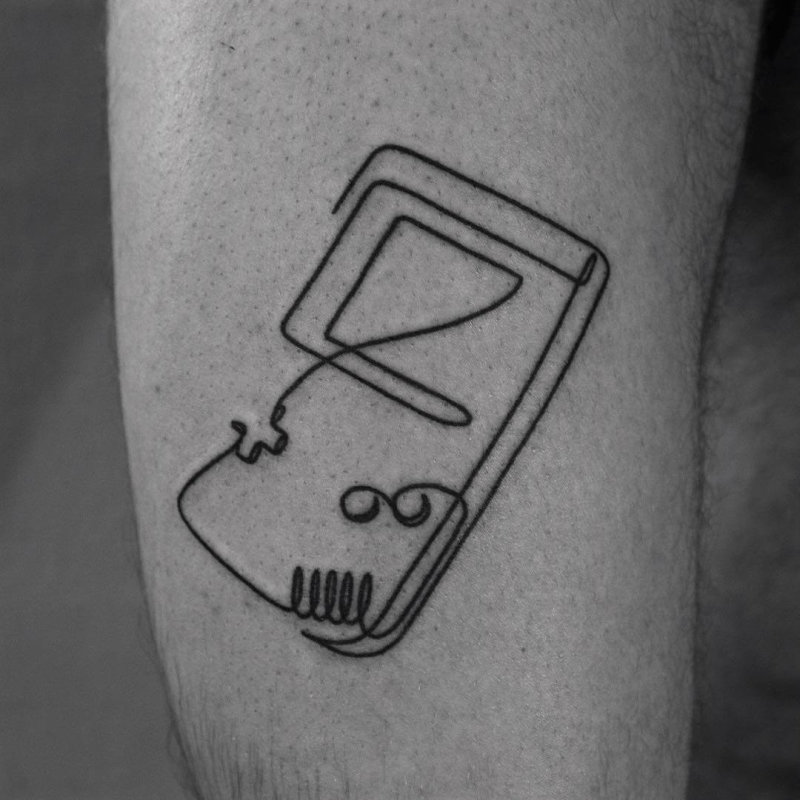 Game Boy tattoos | tattoos by category