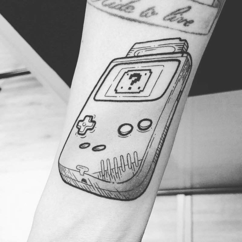 Game Boy tattoos | tattoos by category