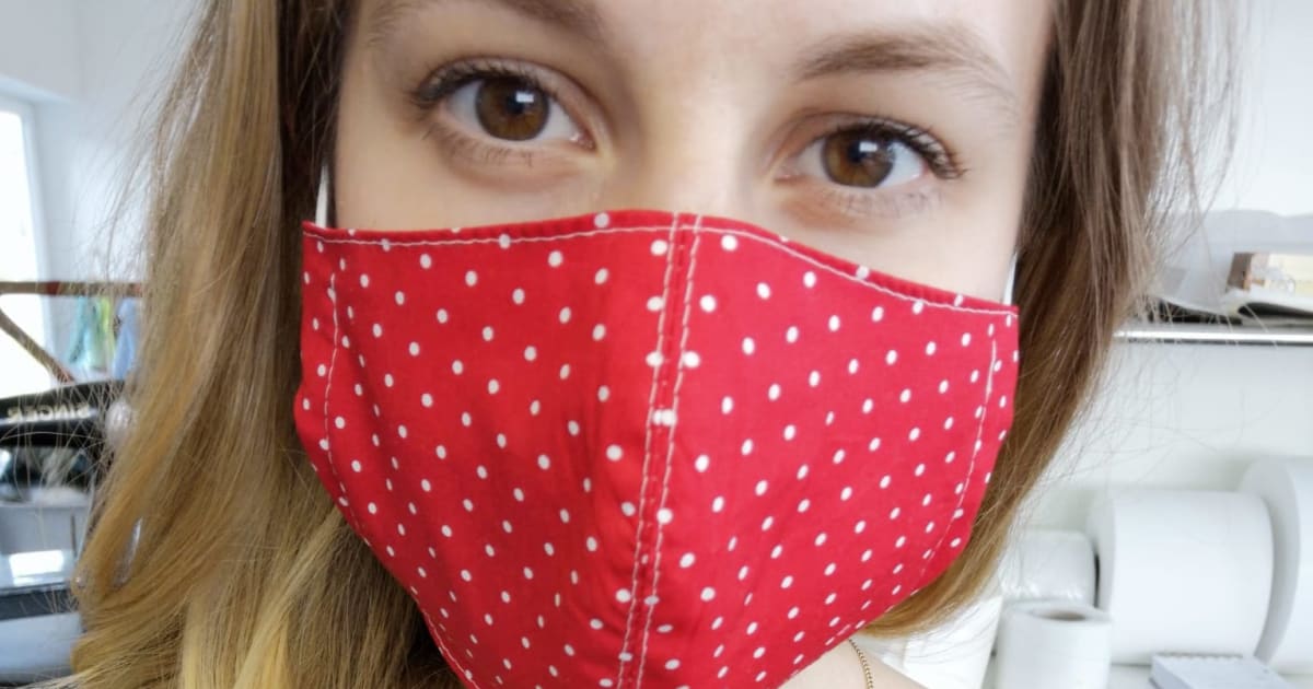 Waschbare Stoffmasken — Crowdfunding bei wemakeit