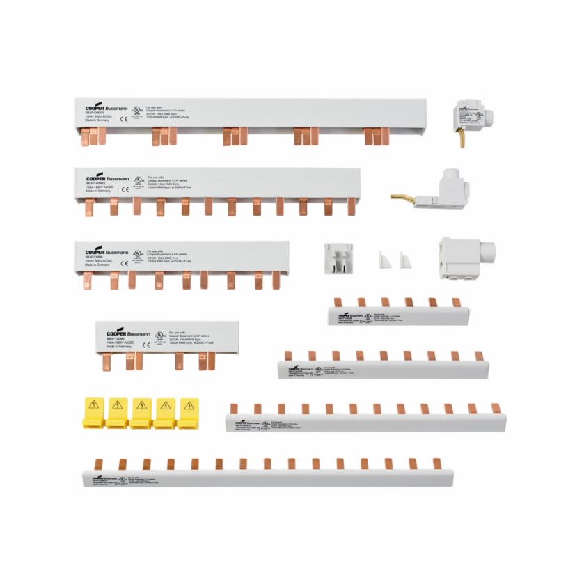 Bussmann ECAPMP 3-Phase Busbar End Cap, For Use With Comb Busbar | Werner