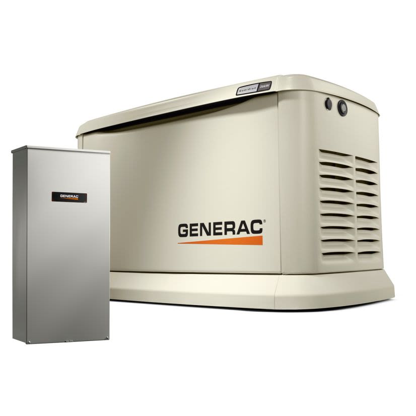 Generac 7291 26 kw Air-Cooled Generator | Werner