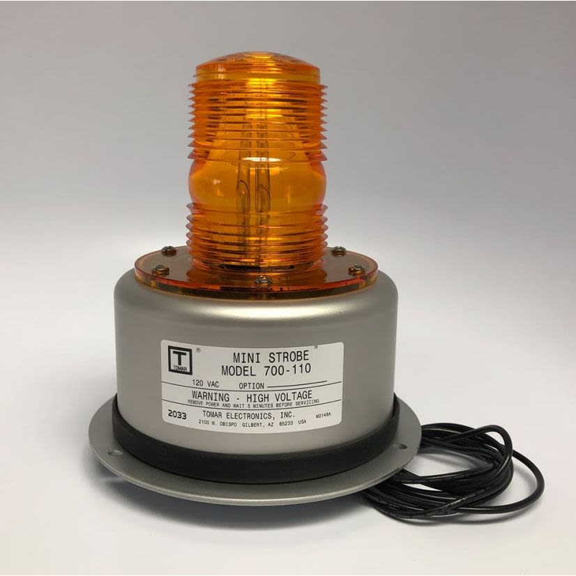 MAXI-SIGNAL 700-110A AMBER MINI STROBE(S) | Werner