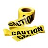 3M™ 7000132914 Scotch® 300 Above Ground Barricade Tape, Yellow, 91.44 m Roll L x 3 in W, CAUTION ...