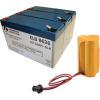 Lithonia Lighting ELB 06042 Replacement Battery Pack, Lead-Calcium, 6 V ...