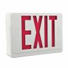 Lithonia Lighting QUANTUM LHQM LED R M6 Stencil Face Emergency Exit ...