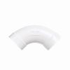 Broan CF377 90 deg Long Sweep Elbow, 4-3/8 in W x 4-3/8 in D x 2-1/8 in ...