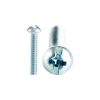 Cully 53024-1000 Combination Machine Screw, 1/4-20, 1-1/2 in OAL, Steel ...