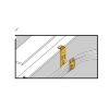 EATON B-Line Series BCH12-E-2-4 Cable to Beam J-Hook, 1/8 to 1/4 in ...