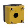 EATON Cutler-Hammer Series M22-IY1-PG 1-Element Pushbutton Enclosure, 2.83 in L x 2.83 in W x 2. ...