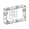 Appozgcomm 2G5075S Multi-Gang Welded Switch Box With Knockout, Steel ...