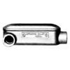Appleton® Unilet® BLR150-M Type LR Conduit Body, 1-1/2 in Hub, 93 cu-in ...