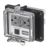 Hubbell Wiring Device-Kellems Panel-Safe PR4X205E Plug-In Standard ...