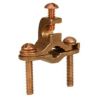 nVent ILSCO BGC-2T-DB Type BGDB Grounding Clamp, 1/2 to 1 in Rod, 10 to ...