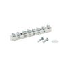 Panduit StructuredGround UGB2/0-414-6 6-Port Universal Grounding Bar, 4 ...