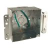 RACO 232M Square Box, Steel, 30.3 cu-in Capacity, (16) Knockouts, 4 in ...