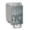 Hubbell RACO 601 Gangable Switch Box, Steel, 18 cu-in Capacity, 1 Gang ...