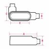 Robroy RedH2OT® PRHLL448 Type LL Conduit Body With Cover, 1-1/4 Inch ...