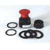 A-B Rockwell 800H-FRXT6A1 E-Stop Red 30.5mm Plastic Push/Pull/Twist ...