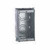 Steel City GW-125-G Gangable Masonry Box, Steel, 15 cu-in Capacity, 1 ...
