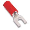 Sta-Kon RA18-10FL RA Series Insulated Fork Terminal, 22 to 16 AWG ...