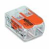 WAGO 221-412 Compact Splicing Connector With Operating Lever, 450 VAC ...