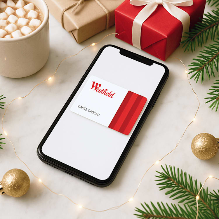 Carte cadeau Les 4 Temps Westfield