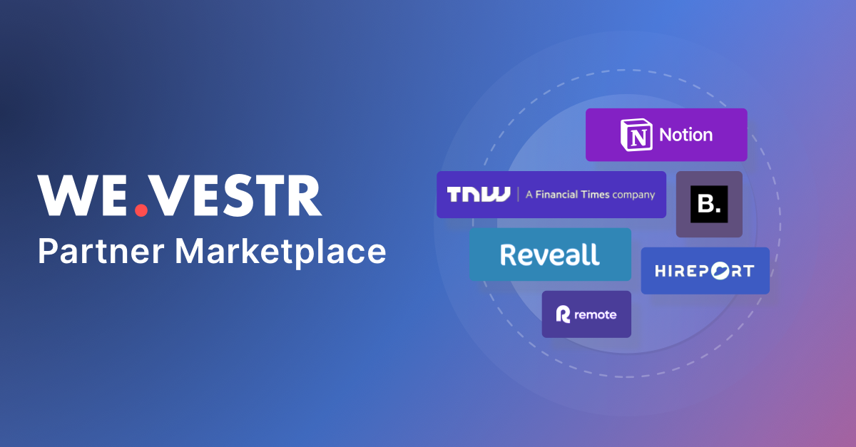 WE.VESTR - Partner Marketplace.