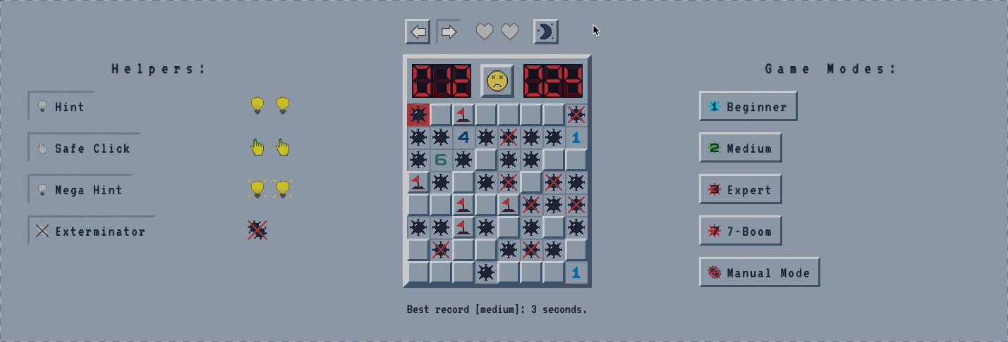Github Diego Mcminesweeper Plus Minesweeper Is A Modern Update On The Classic Minesweeper