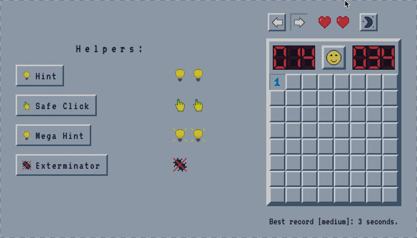 GitHub - Diego-Mc/Minesweeper-plus: Minesweeper+ is a modern update on the classic Minesweeper ...