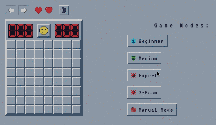 GitHub - Diego-Mc/Minesweeper-plus: Minesweeper+ is a modern update on the classic Minesweeper ...