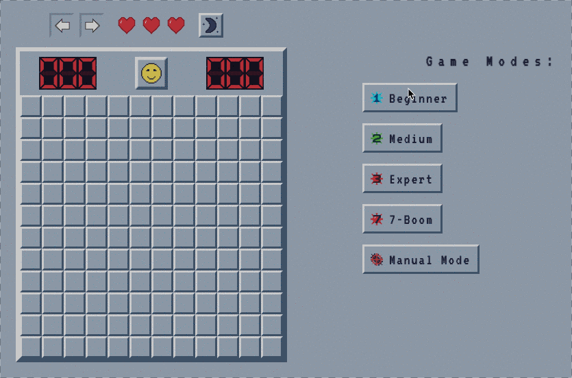GitHub - Diego-Mc/Minesweeper-plus: Minesweeper+ is a modern update on the classic Minesweeper ...