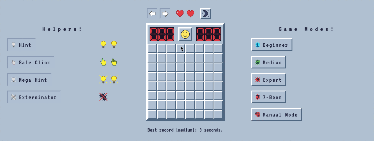 GitHub - Diego-Mc/Minesweeper-plus: Minesweeper+ is a modern update on ...